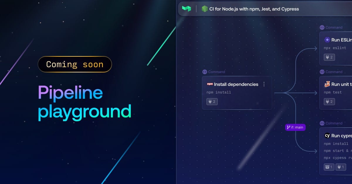 Pipeline Playground | Buildkite December 2023 Release | Buildkite