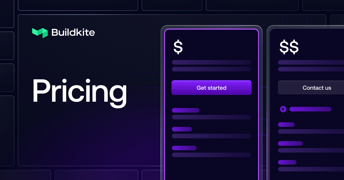 Buildkite Pricing | The Scale-Out Delivery Platform | Buildkite
