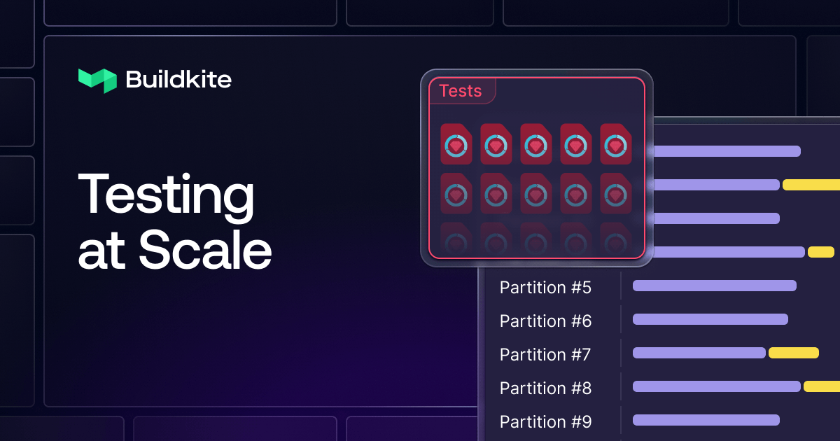 Testing at scale | More AI. More tests. Faster delivery. | Buildkite